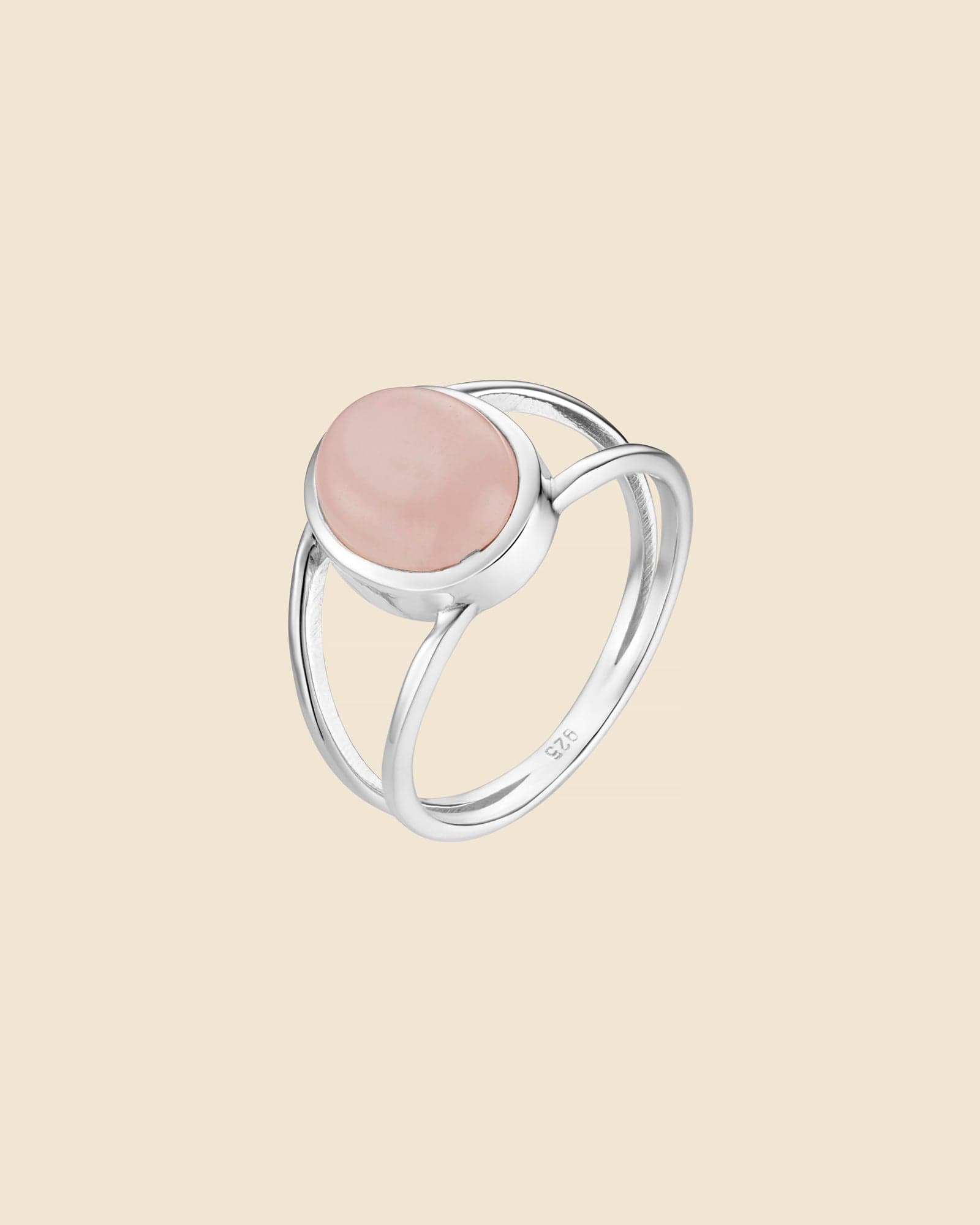 Sterling Silver and Gemstone Open Band Ring