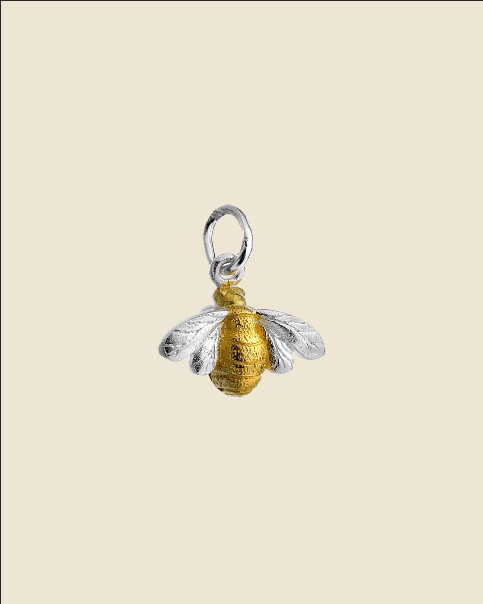 Sterling Silver Bee Pendant