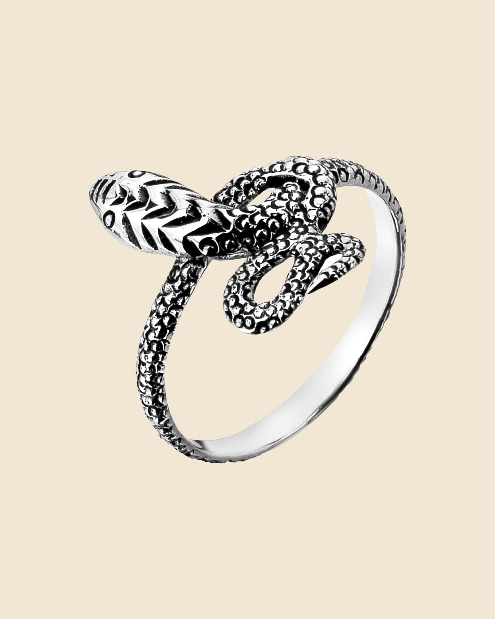 Sterling Silver Small Snake Ring